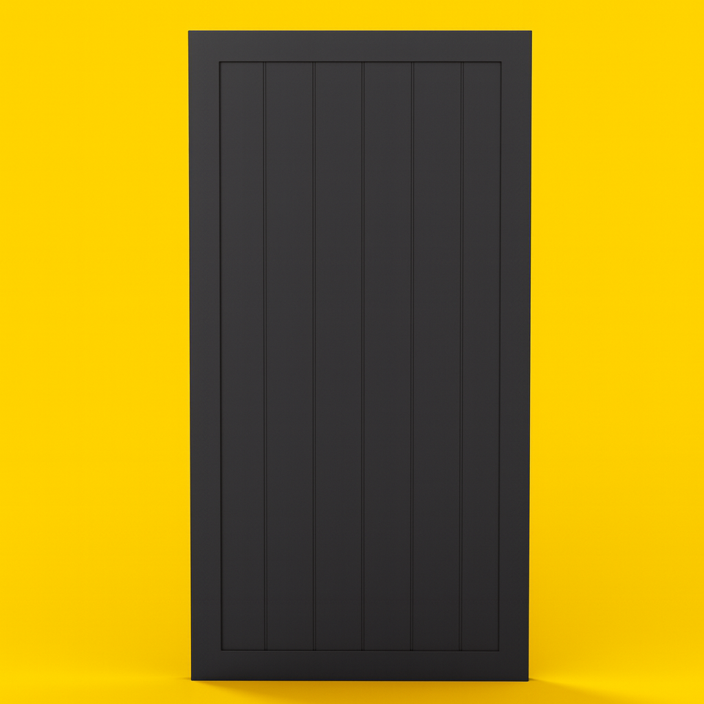 Pedestrian Gate Aluminium Flat Louver Single Gate – Gate And More